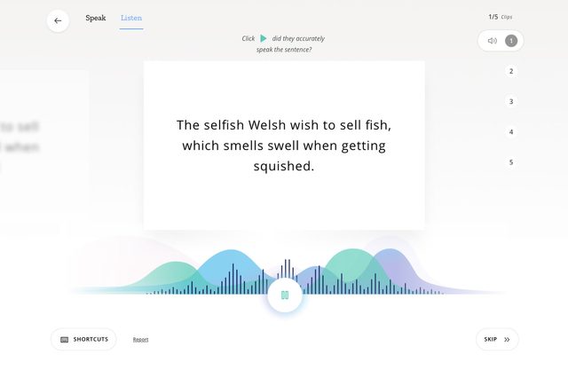 Mozilla Common Voice UI and Web Design Case Study