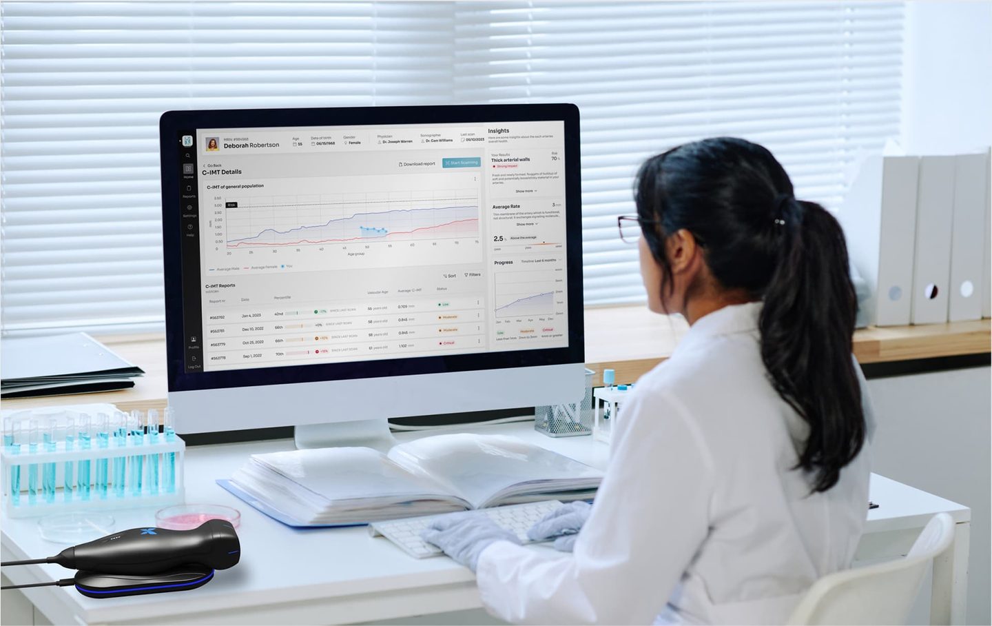 Healthcare Interface Design - Innovative Ultrasound Tech