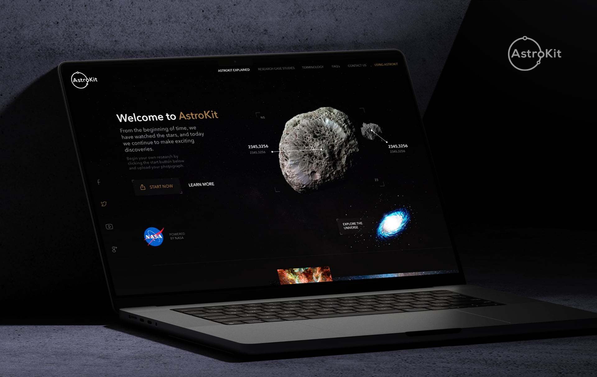 Astro Kit Nasa UI/UX Design Case Study | Fuselab Creative