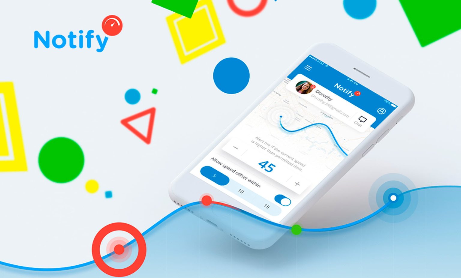 Notify Mobile App Design Case Study | Fuselab Creative