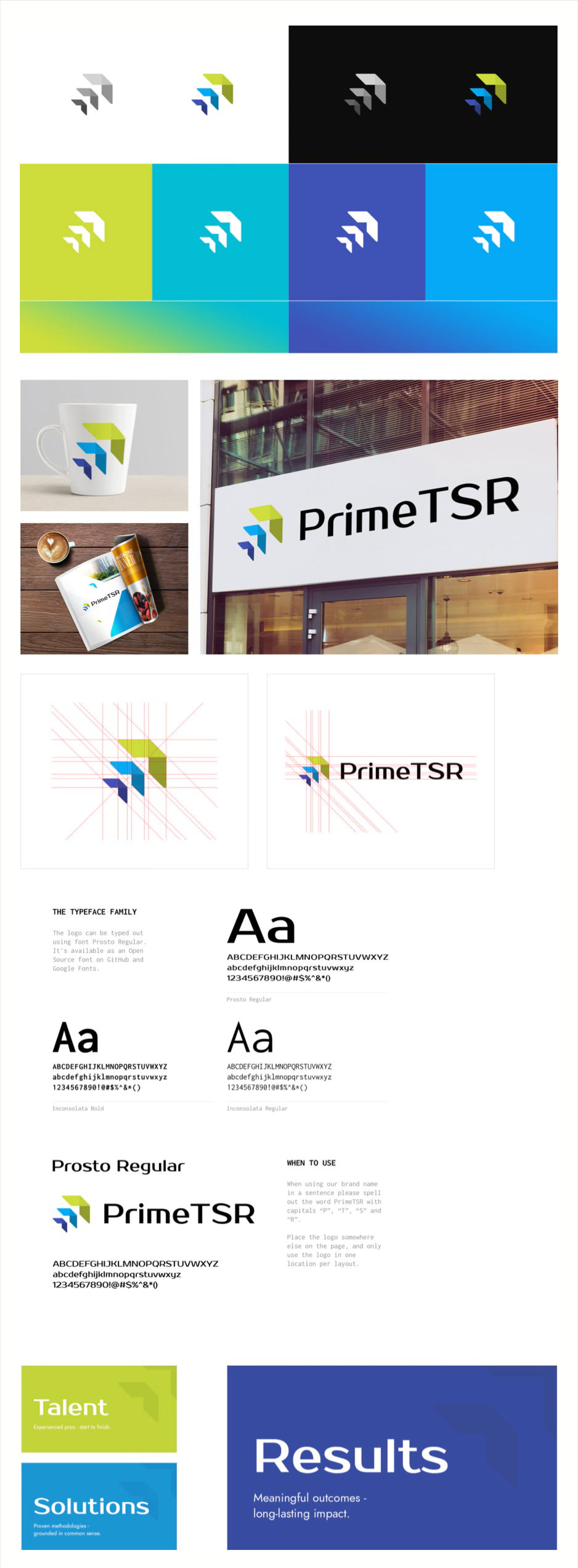 Prime TSR Branding Design Case Study | Fuselab Creative